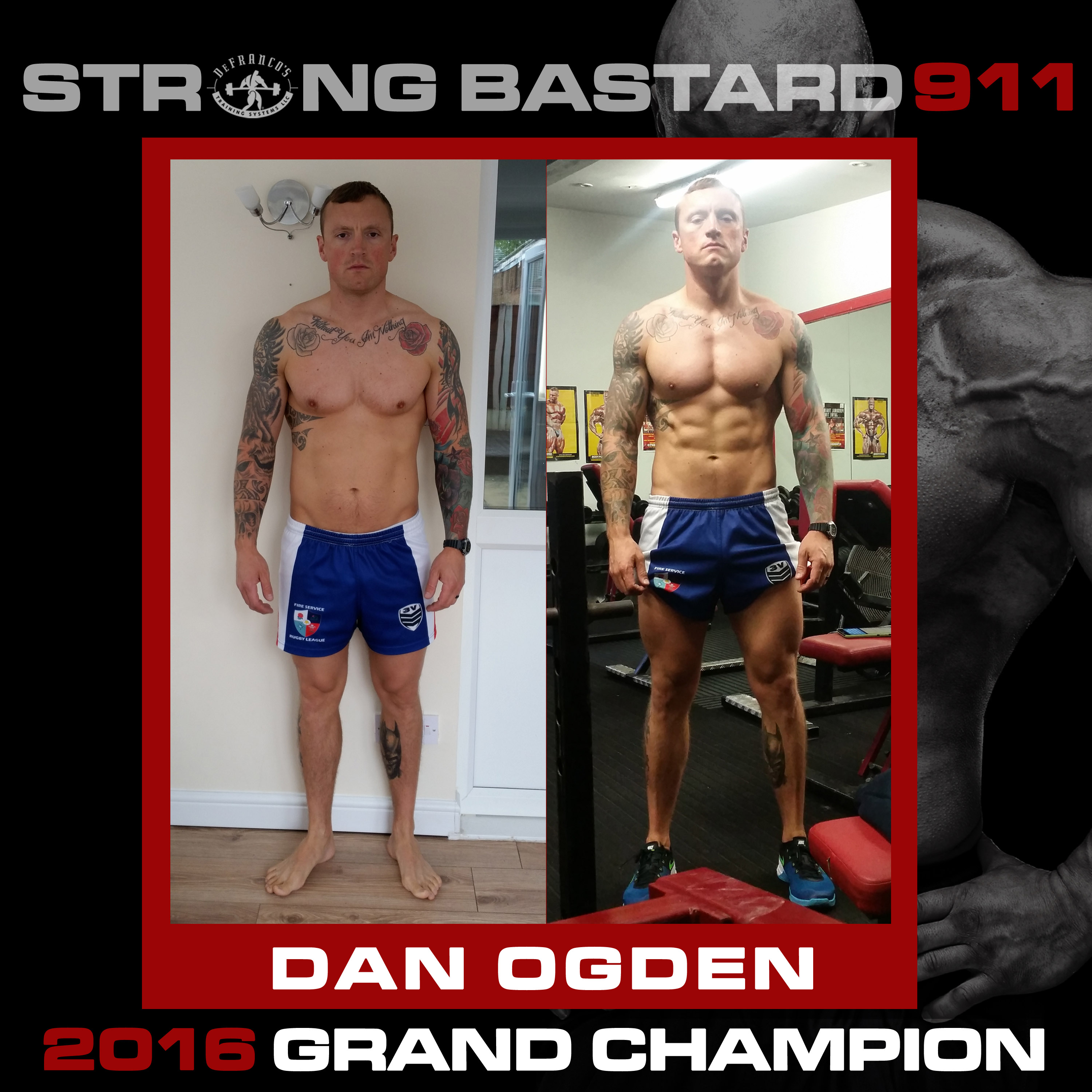 Meet Dan Ogden - Mr. Strong Bastard 2016! - Official Website of Joe DeFranco & DeFranco’s Gym!