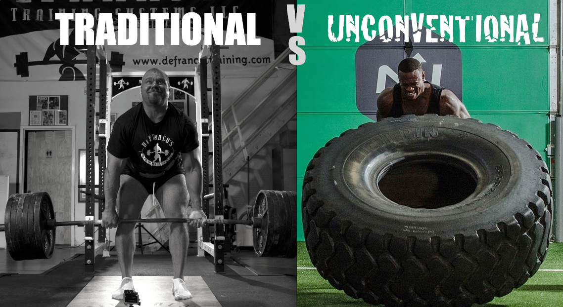 Unconventional Training vs. Traditional Barbell Lifting - Official ...